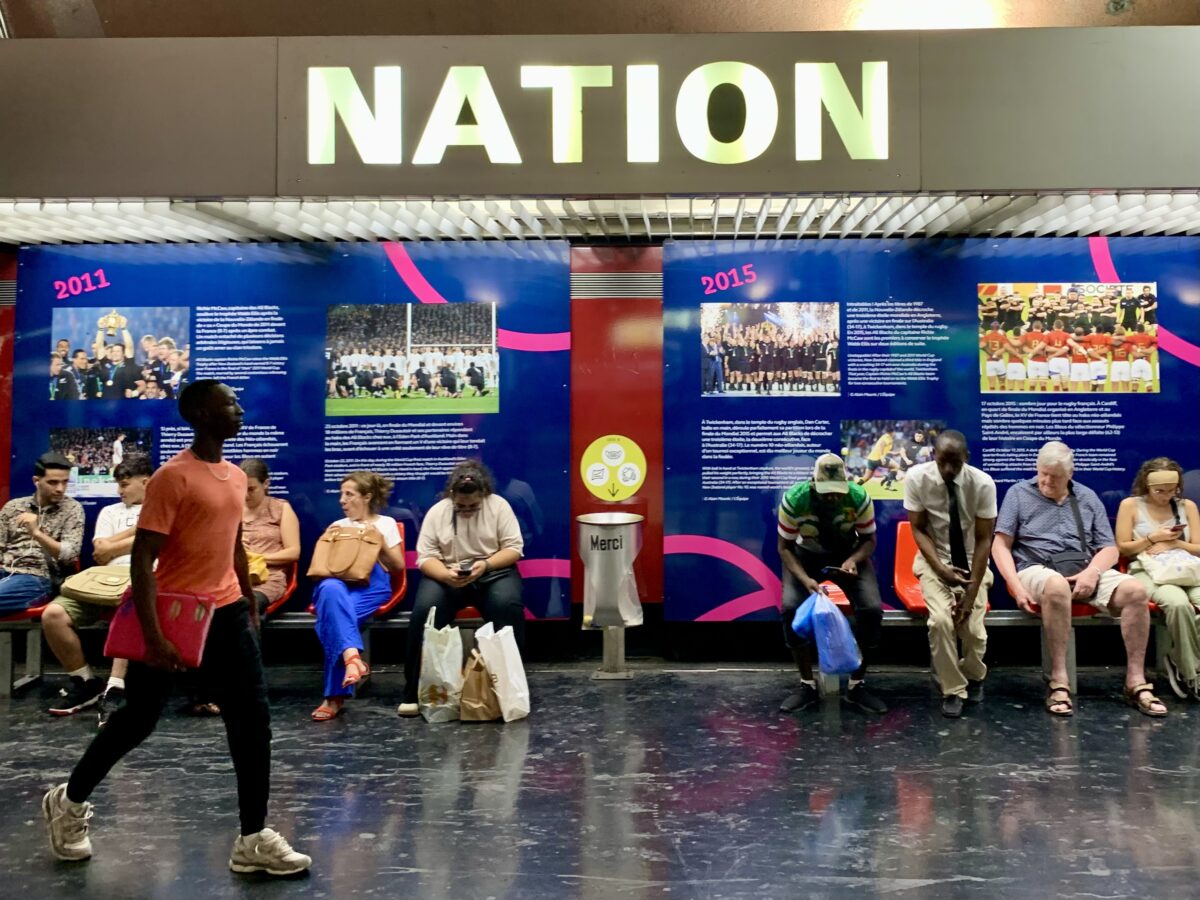 Habillage des stations Nation et Saint-Denis-Porte de Paris - BITL Agency